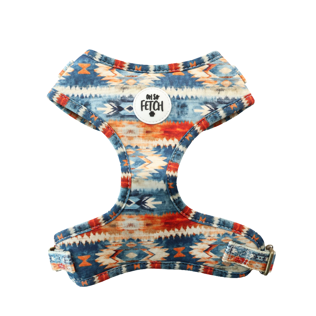Oh So Fetch - Padded Harness - Western Rodeo – SandStorm